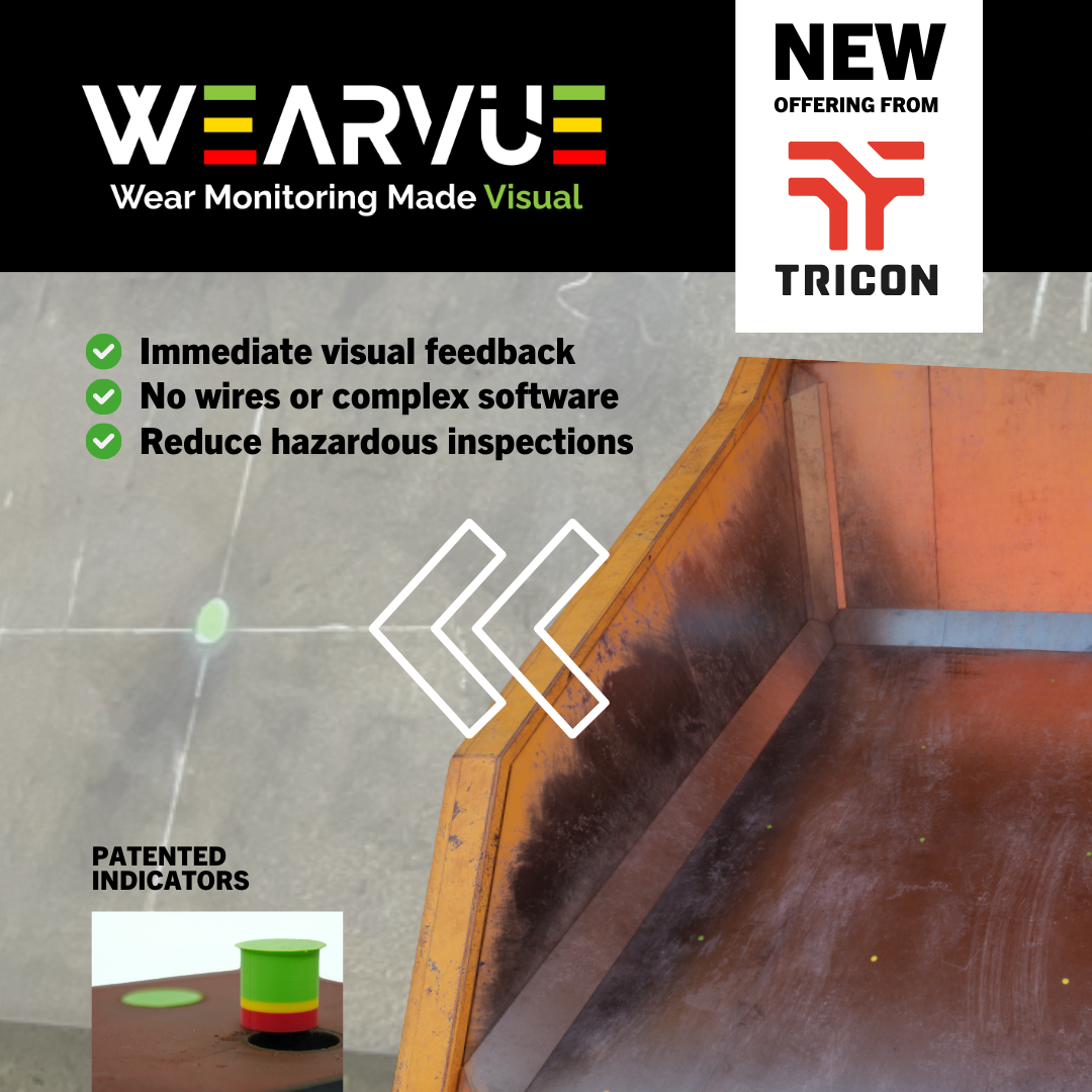 TRICON PARTNERS WITH WEARVUE - TRICON WEAR SOLUTIONS